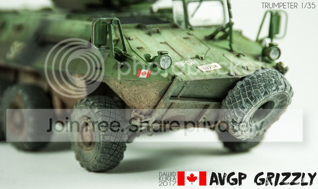 Canadian AVGP Grizzly, Trumpeter, 1/35 - Ready for Inspection - Armour ...