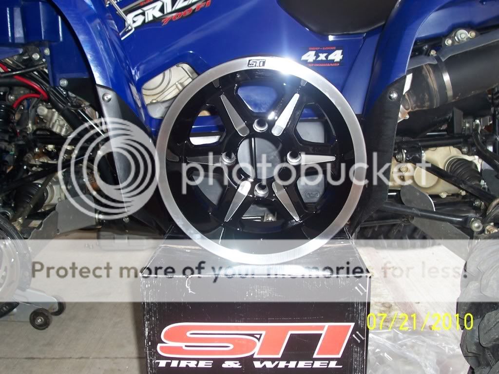 STi Slasher wheels. | Yamaha Grizzly ATV Forum