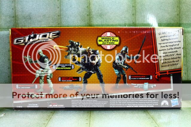 GI Joe Retaliation Ninja Boxset: Dojo Set - HissTank.com